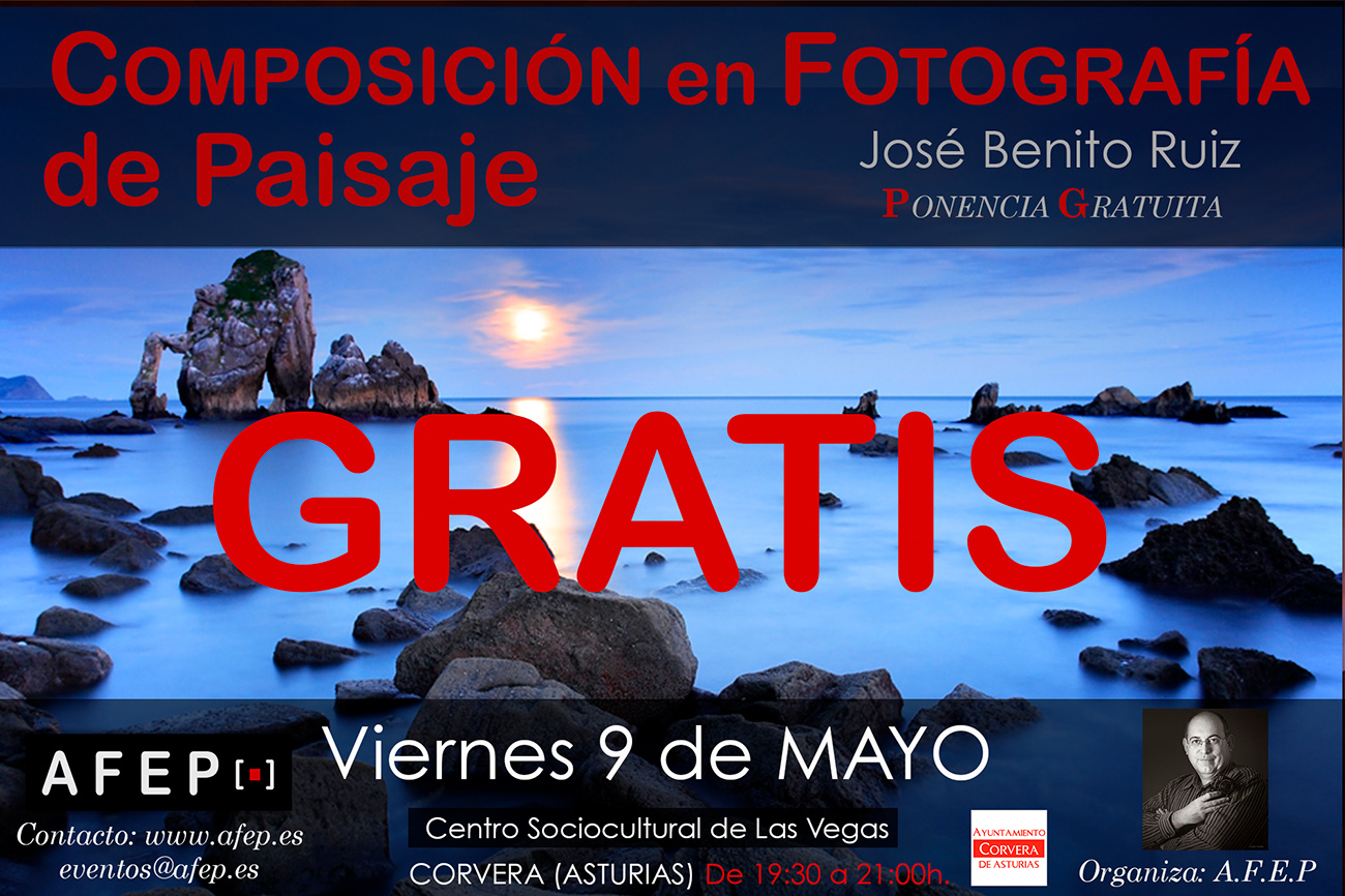 9 de Mayo Ponencia gratuita con José Benito - AFEP